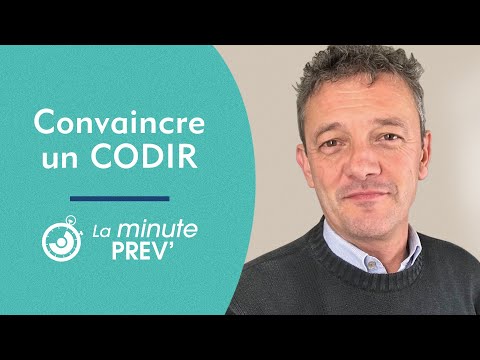 Minute prev' - Convaincre un CODIR - Graphito Prévention