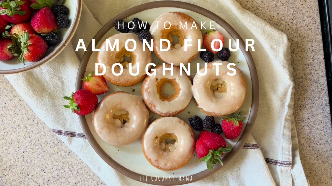 How to Make Almond Flour Doughnuts (Sweet & Chewy!)