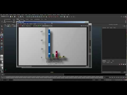 Creating and Rendering Charts in Maya | Pixel