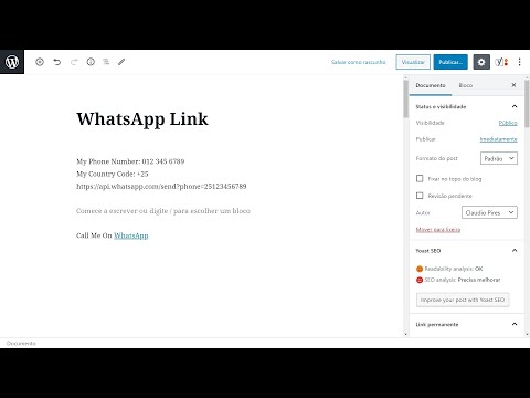 How to Create a WhatsApp Link to Start Chat?