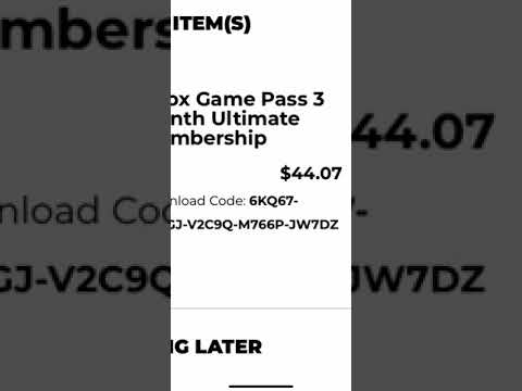 Free Xbox Game Pass Code 3 Months Ultimate Membership GameStop Digital Code