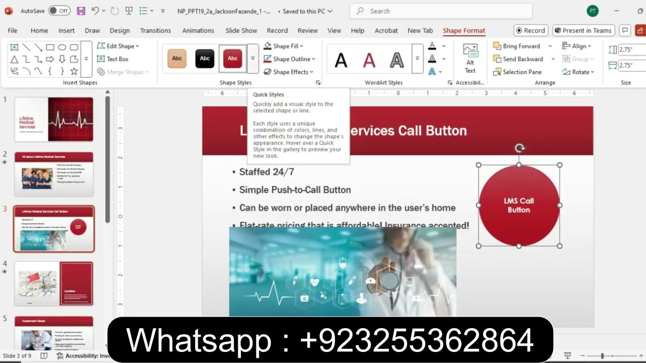 NP PPT19 2a FirstLastName 1 pptx | New Perspectives PowerPoint 2019 Module 2 SAM Project 1a |