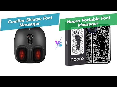 Foot Massager Showdown! 🦶✨ COMFIER vs nooro