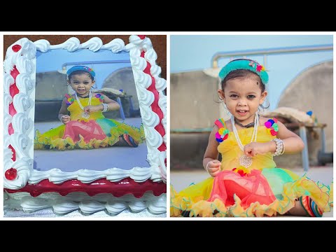 How To Make A Photo Cake | Easy Cake Making Tutorial #Shorts