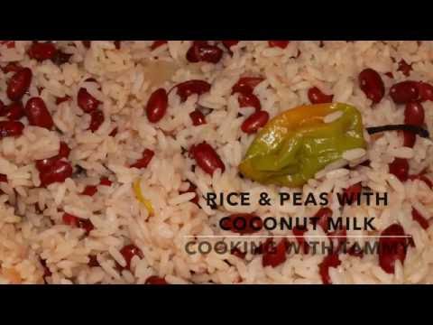 Rice And Peas With Coconut Milk