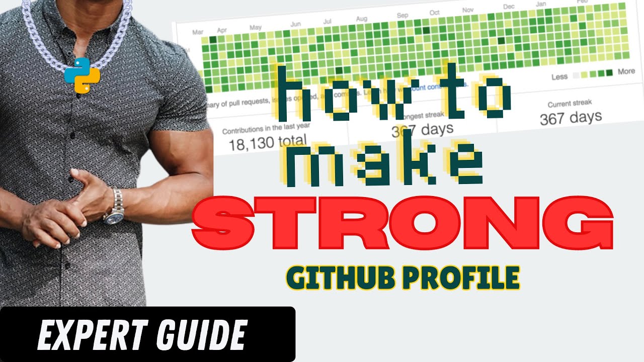 Make Strong Github Profile in Less Than 3 min | Github Mastery |