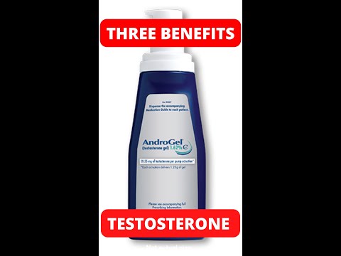 3 Benefits from AndroGel #testosterone 💪💯