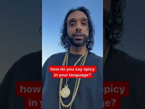 How do you say spicy in your language? #multilingual #shorts #shortsvideo #shortsfeed