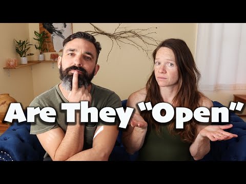 How can you tell when a couple is in an open relationship?