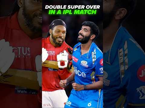 Double Super Over in IPL