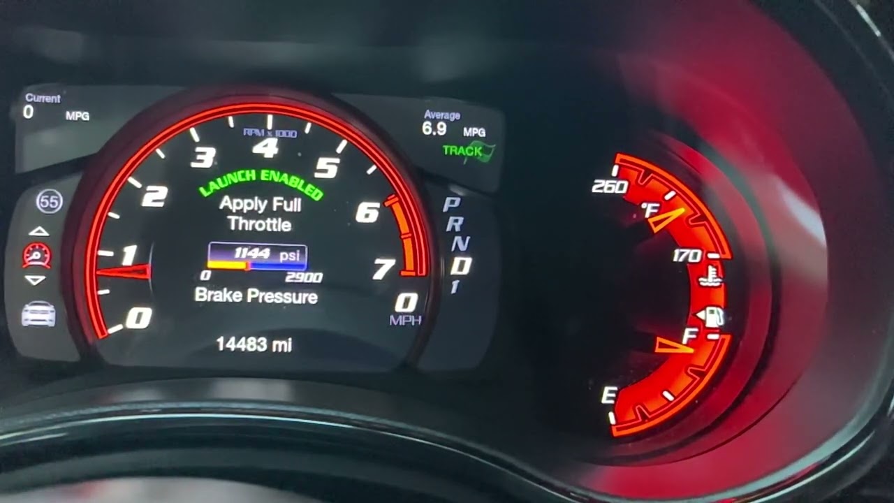 Durango Hellcat Launch Control - 3.4 0-60
