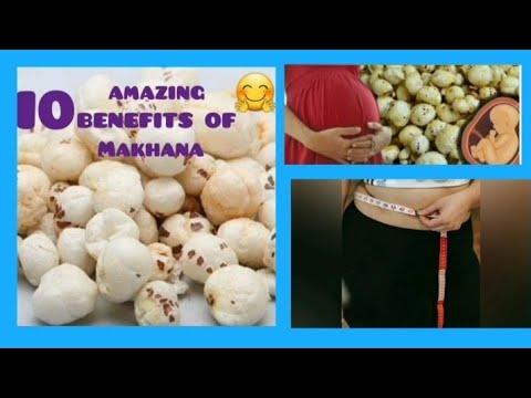 Health benefits of makhana,#Health benefits of makhana in hindi #Foxnut Amazing benefit #FITANDHAPPY