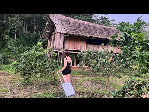 The girl's arduous journey back to her old house after 15 years..?