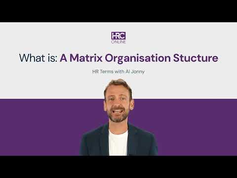 What is: A Matrix Organisational Structure