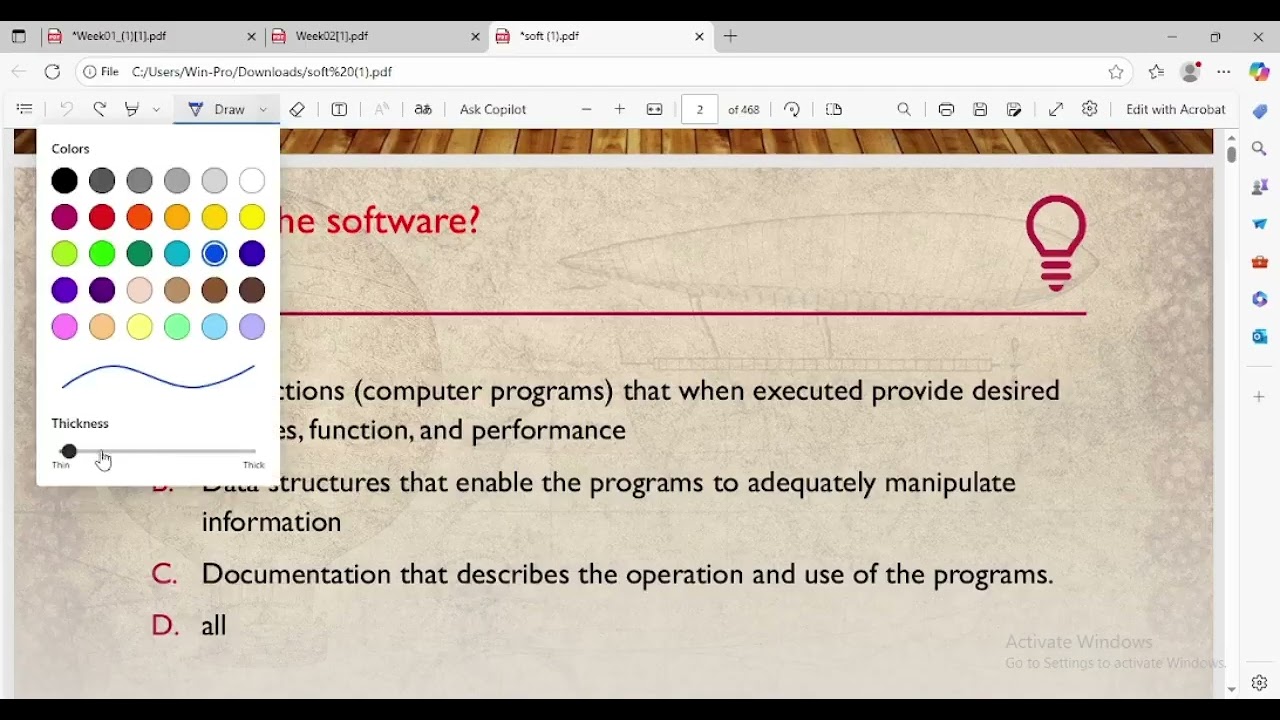 software midterm rev part 1