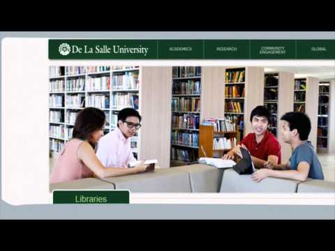 Searching online databases and eBooks @ DLSU Libraries