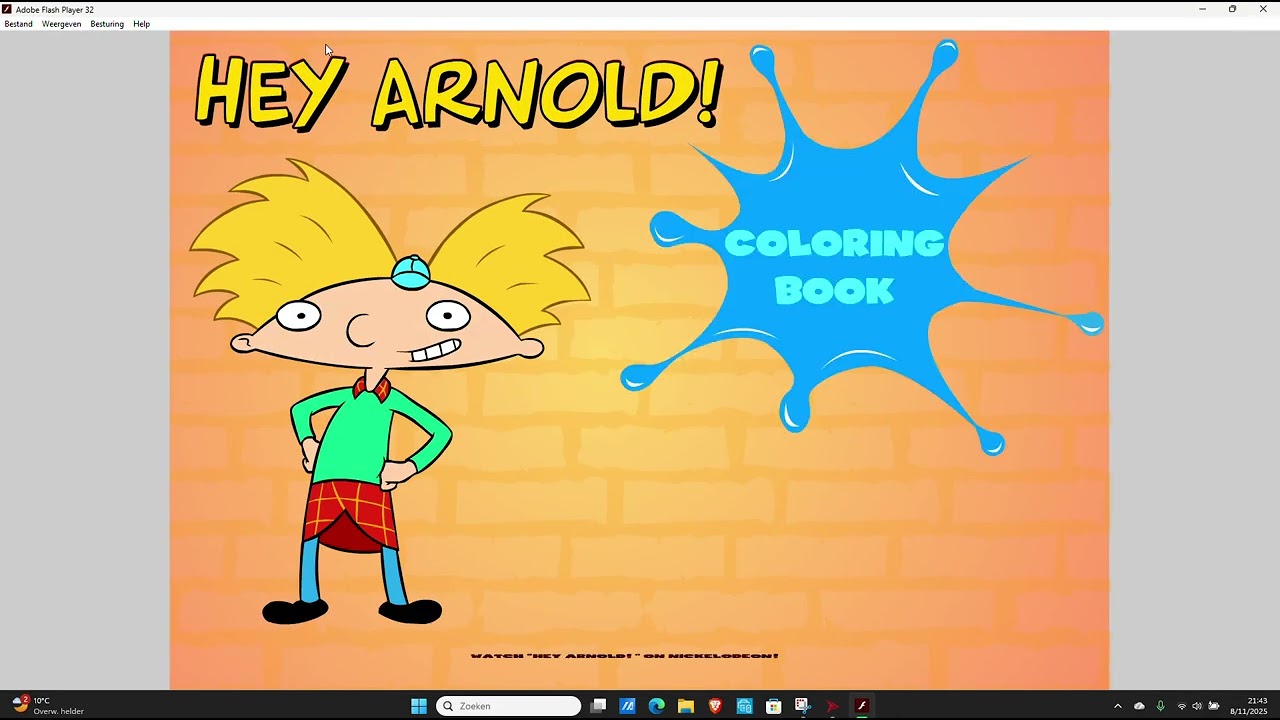 The Hey Arnold! Coloring Book