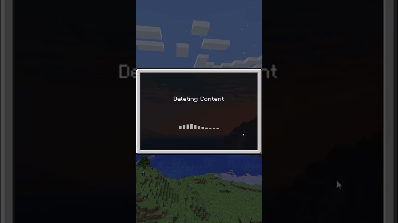 MCBE: Stop your game from having slow loading times! Clearing pack cache tutorial #Shorts