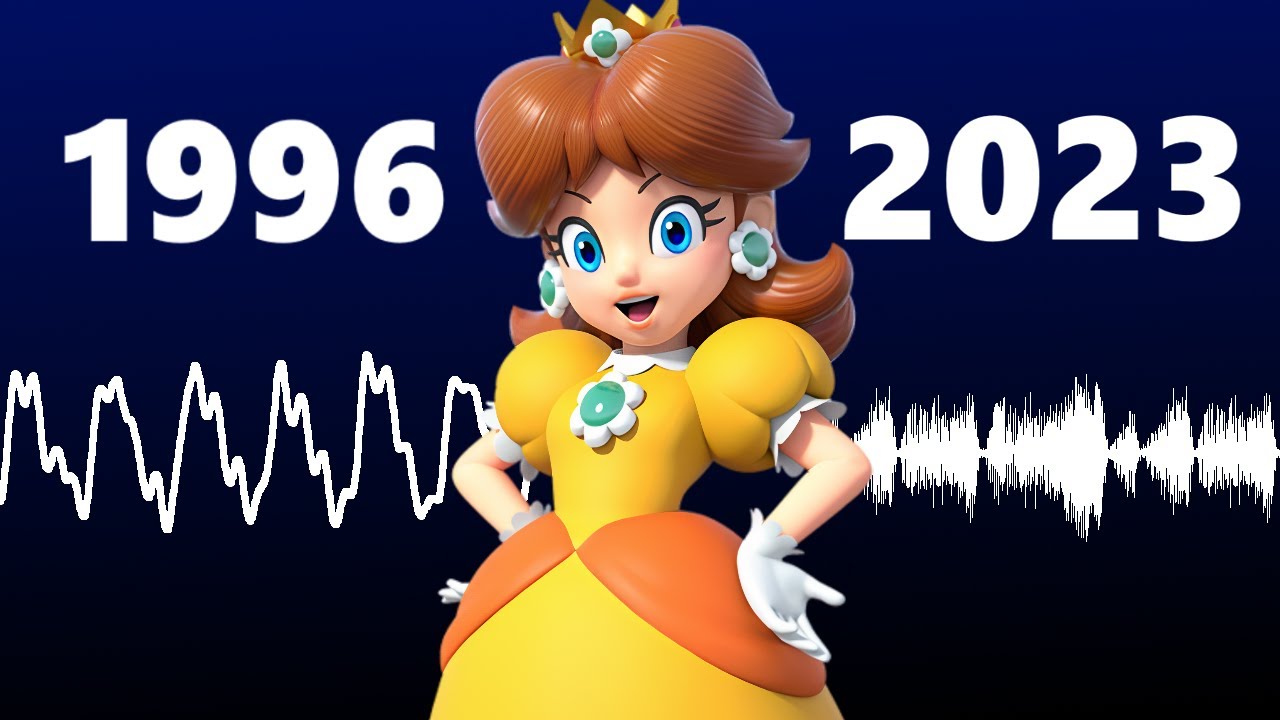 Why doesn't Princess Daisy sound like she used to?