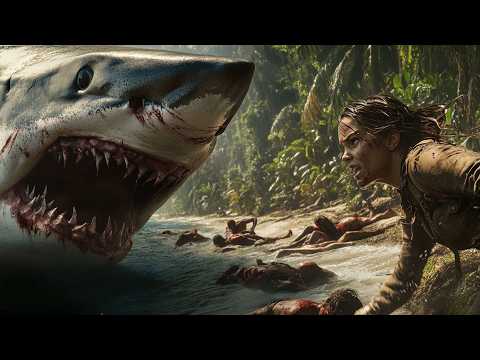 Adventure Action! A Gigantic Mutated Shark Attacks Kills Everything On It Way! Best Horror Movies