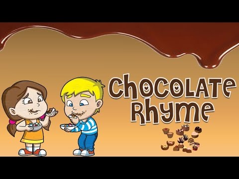 Chocolate Rhyme | With Actions and Lyrics | English Nursery Rhymes For Kids