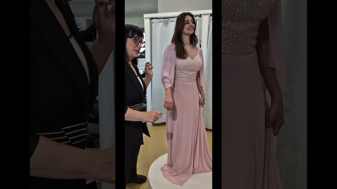 Five ways to wear a stole over a formal dress