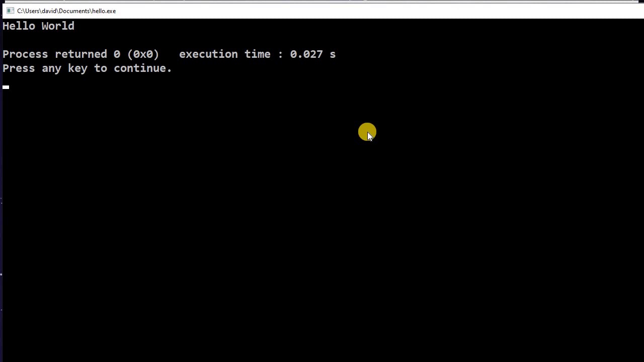 Installing and using Code::Blocks on Windows