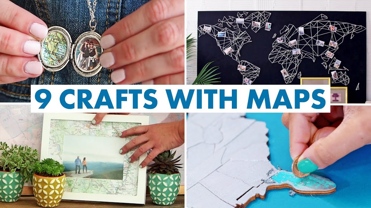 9 Things You Can Make With Maps - HGTV Handmade
