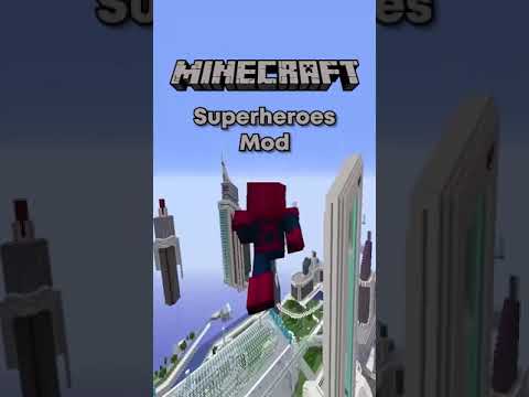 MINECRAFT Superheroes Mod!
