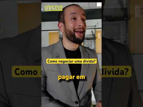 O segredo para negociar uma dívida com o banco! #shorts