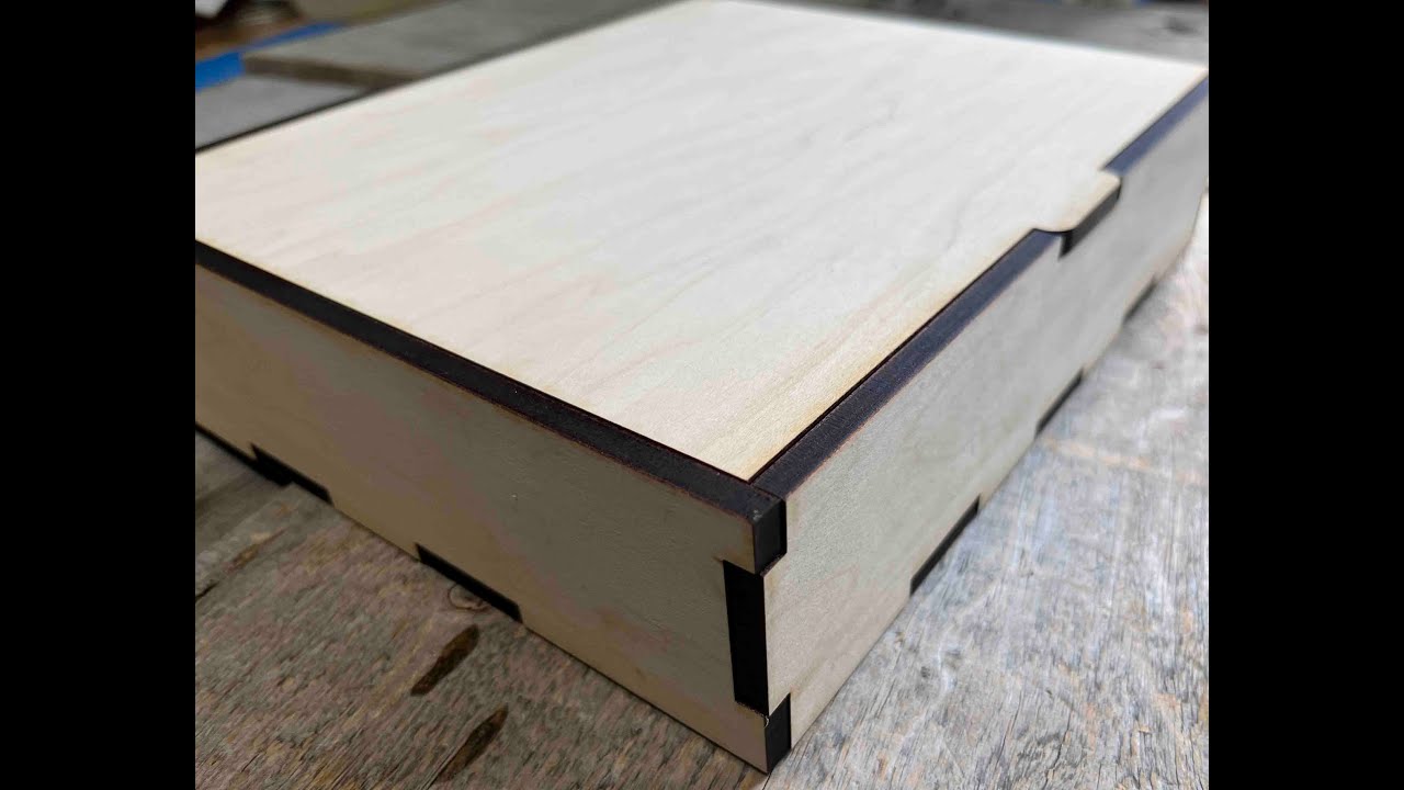 Custom laser cut wooden boxes