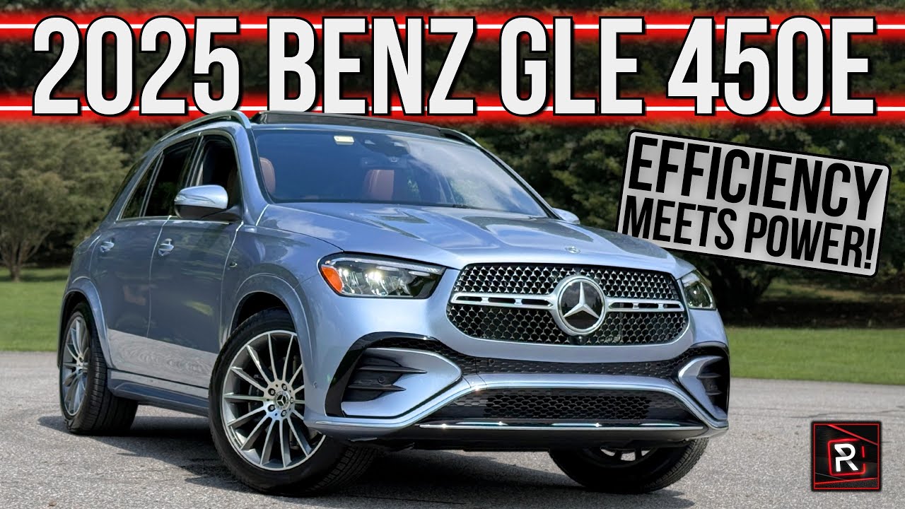 The 2025 Mercedes-Benz GLE 450e Is An Ultra Plush & Efficient SUV That Prefers To Be Charged Up