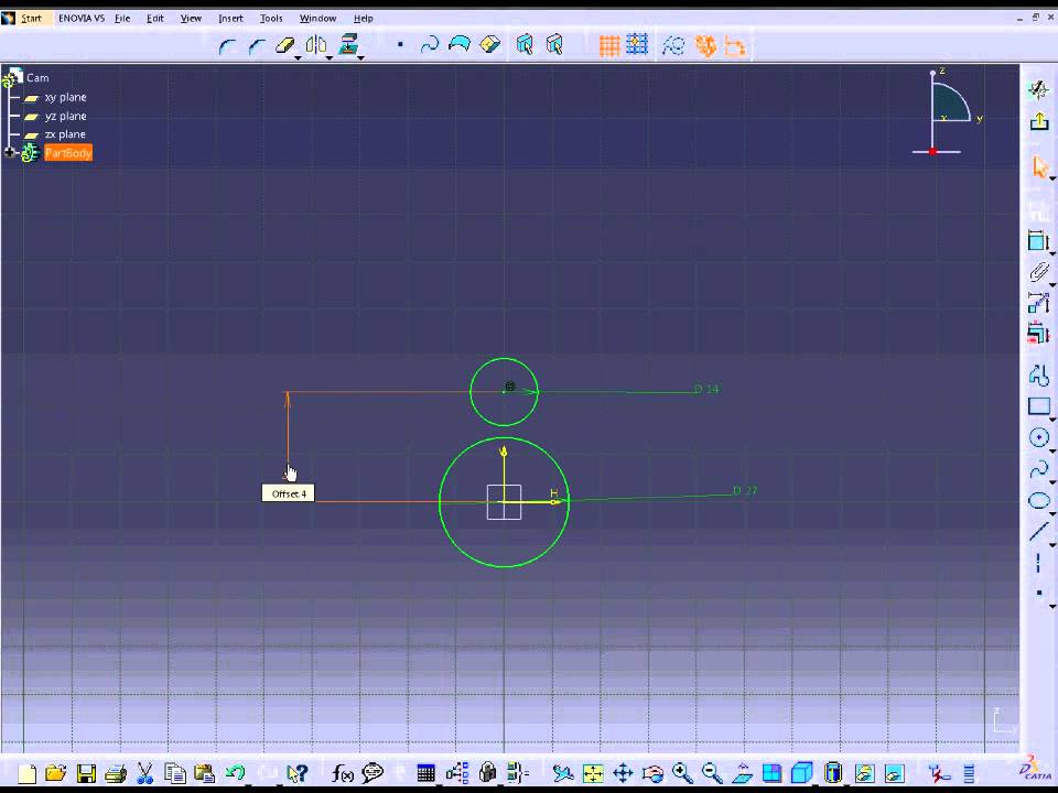 Catia-Cam modelling