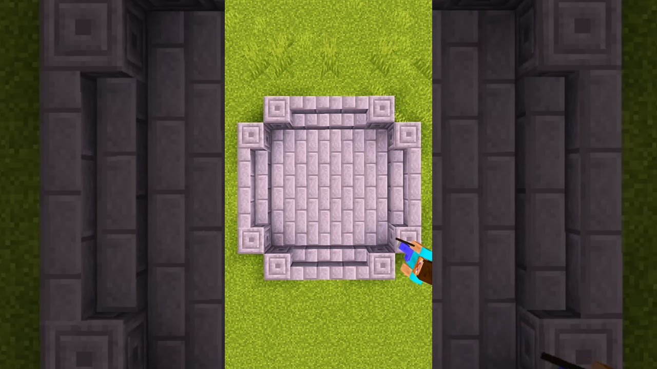 Minecraft Fountain Tutorial⛲||#minecraft