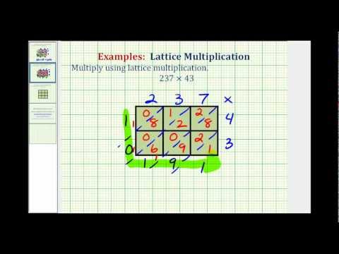 Lattice Multiplication – Whole Number Multiplication | Math Help from ...