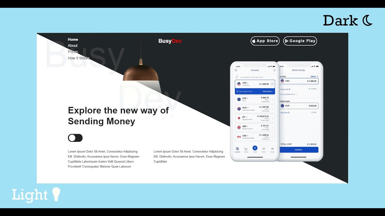 Create Dark Mode in React js-Beginner Friendly tutorial