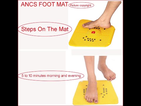 Acupressure Instruments - Ancs Acupressure Magnetic Foot Mat Massager ...