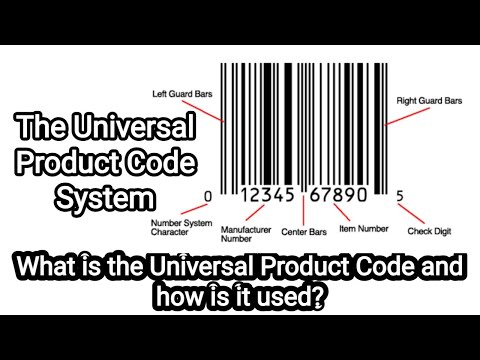 The Universal Product Code System | What is the Universal Product Code and how is it used?