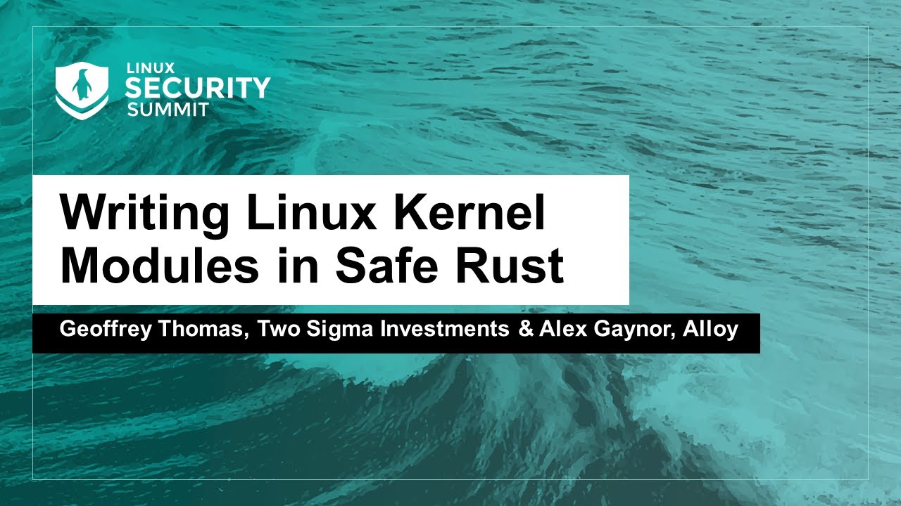 Rust in the Linux Kernel - Learning Actors