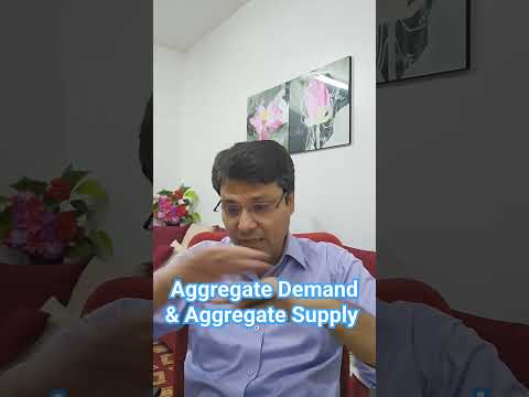 Aggregate Demand and Aggregate Supply. #aggregatesupply #aggregatedemand #macroeconomics #economics