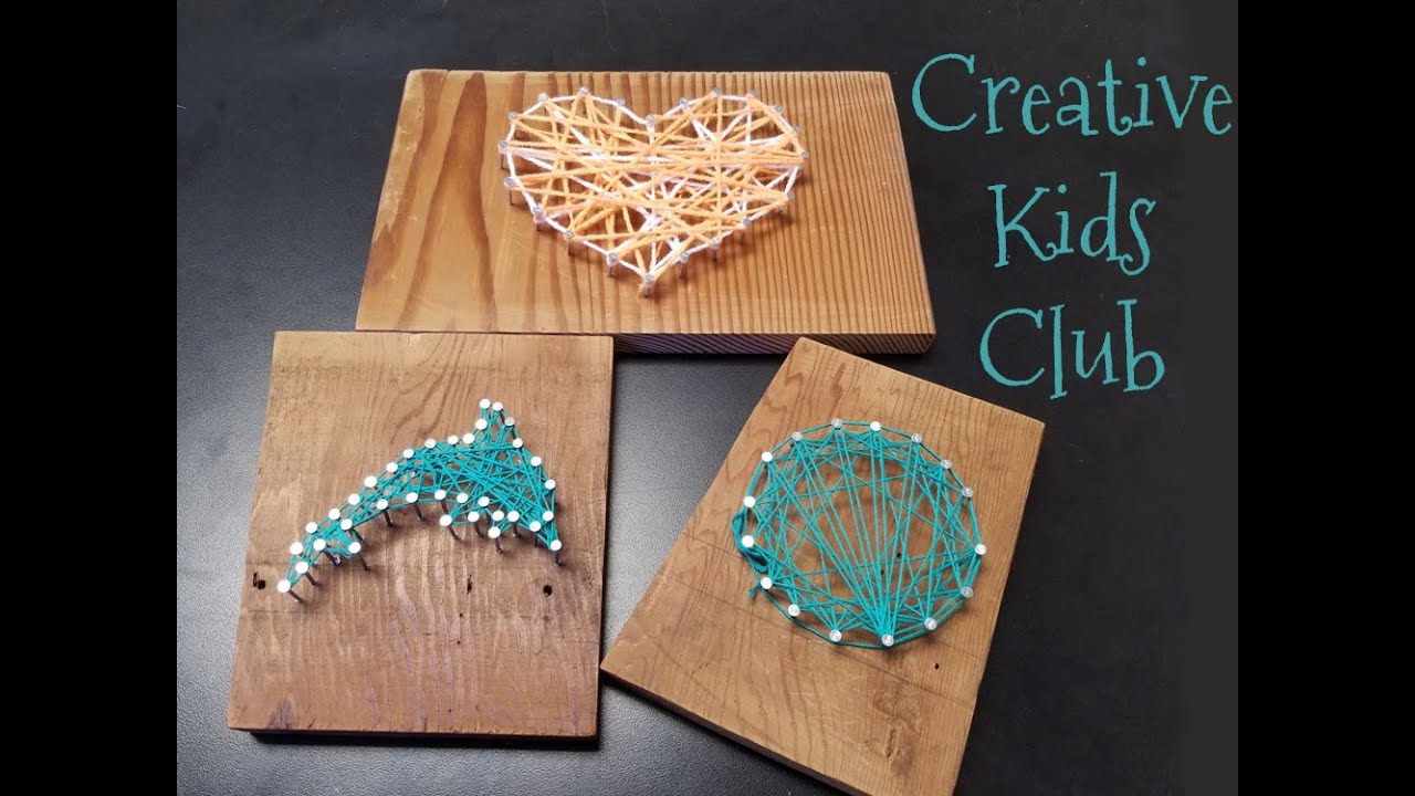 Creative Kids Club: String Art
