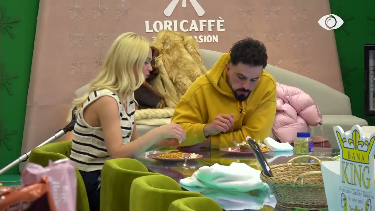 “Ka flirtuar me ty?”/ Tiri flet me Danjën për Laertin, ndërhyn G Bani – Big Brother VIP 4