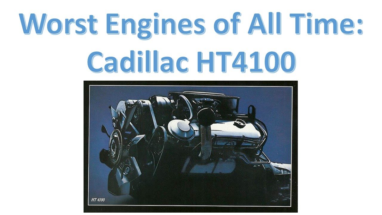 Why GM's Cadillac HT4100 V8 Will Go Down in History As the Worst Engine ...