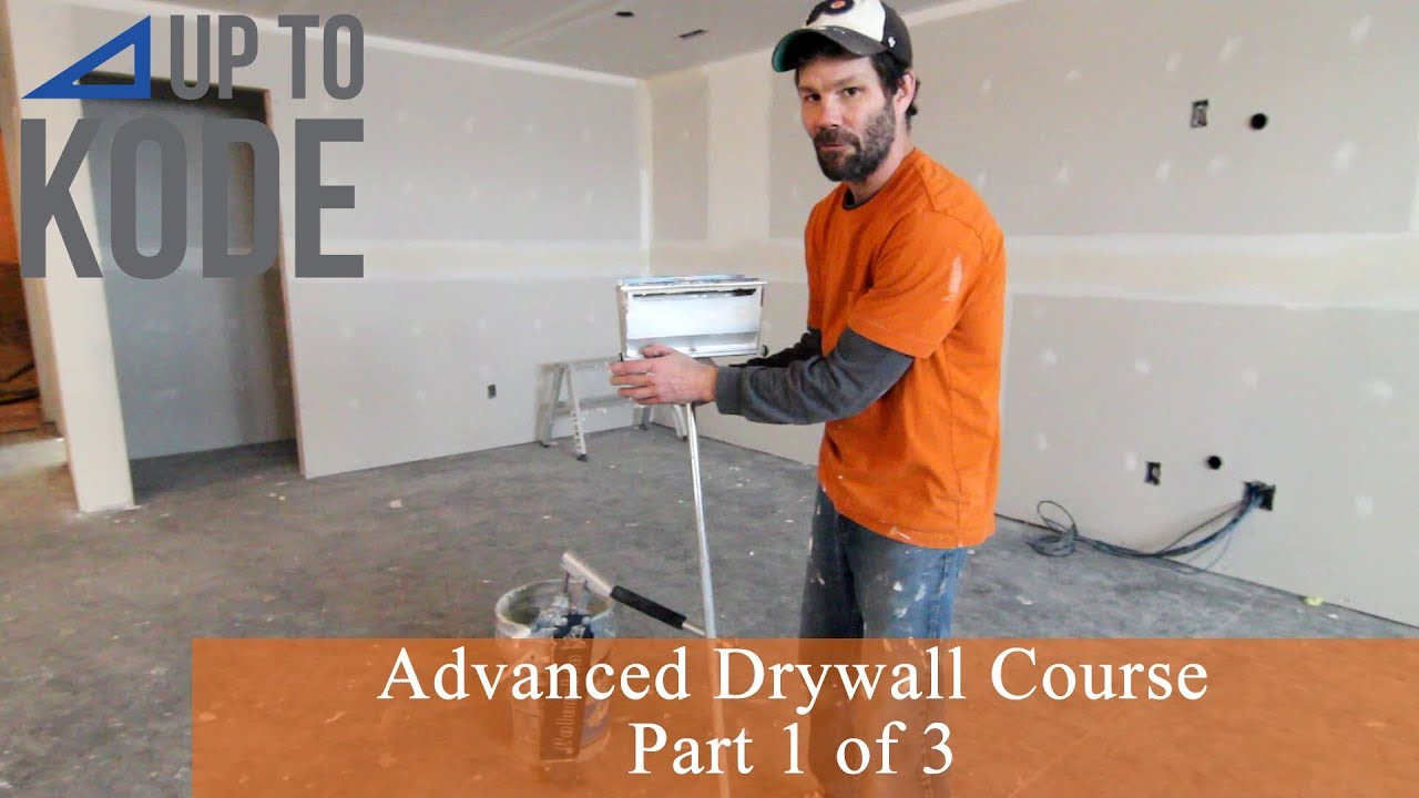 Advanced Drywall Course Part 1: Pump and Flusher