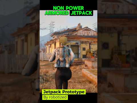 This Mod Lets You Use Jetpack Without Power Armor In fallout 4