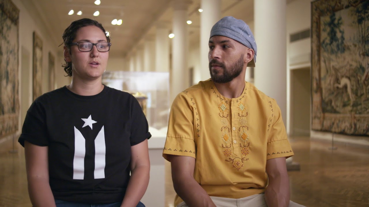 Art is Community: Olivia and Jordan