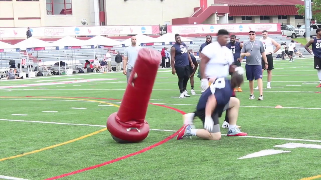 Football Gameplan's XFL Showcase Highlights: OL-DL Workouts