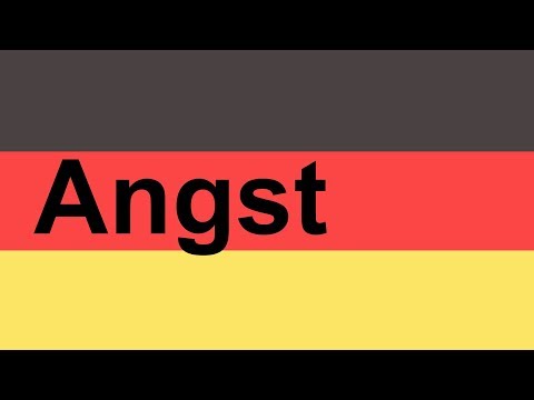 Angst - Great German Words #42