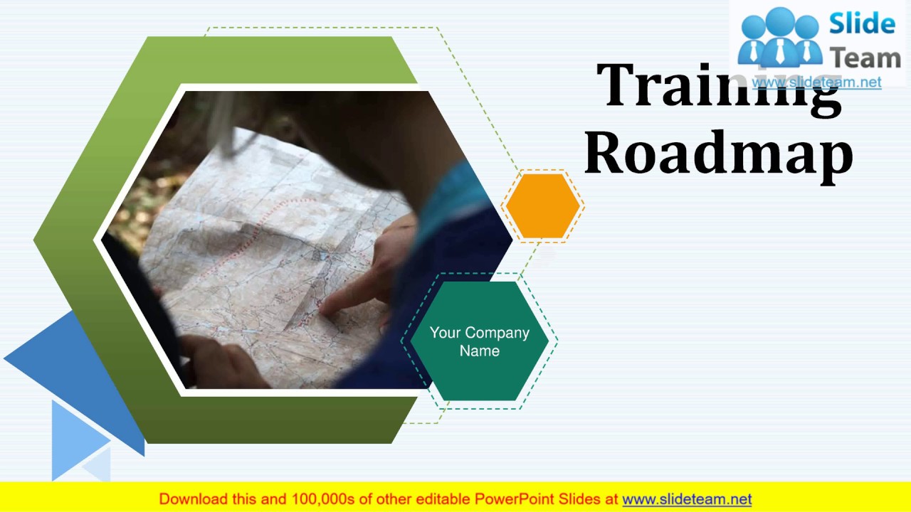 Training Roadmap PowerPoint Presentation Slides