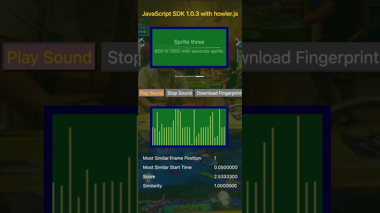 JavaScript SDK 1.0.3 with howler.js